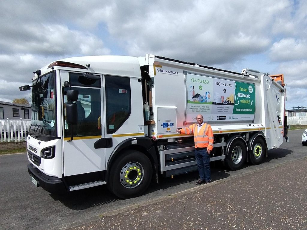 Norfolk's first fully electric refuse collection vehicle - All Things ...
