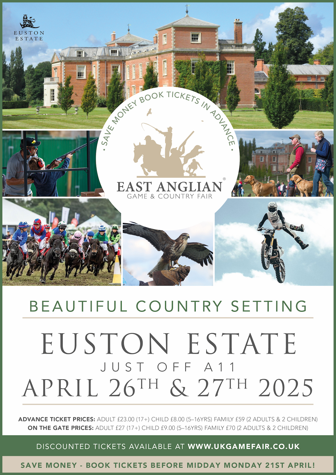 Win a family ticket to East Anglian Game & Country Fair - All Things ...